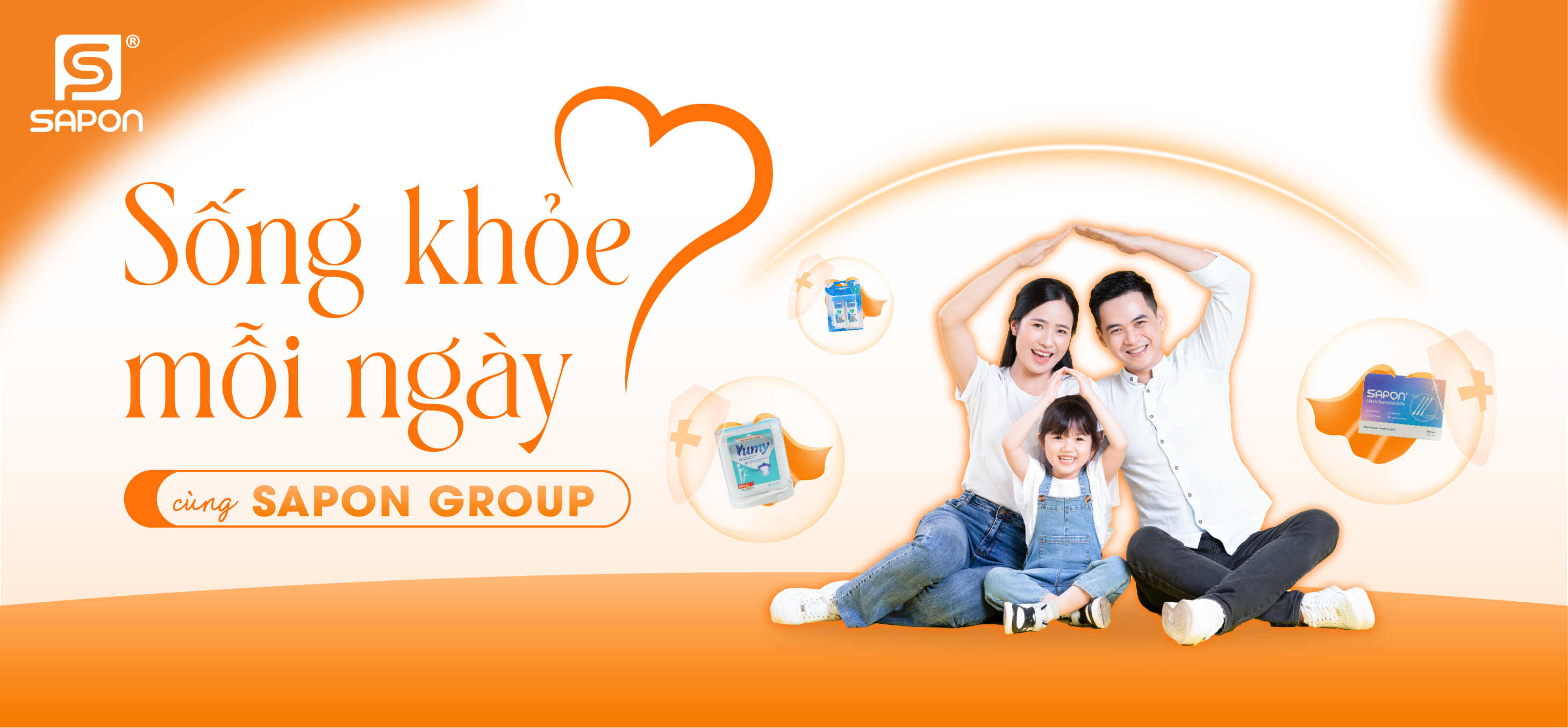 SỐNG KHỎE MỖI NGÀY CÙNG SAPON GROUP